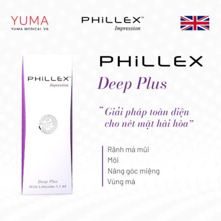 Yuma [Filler] Phillex. Deep Plus 1×1.1ml FILLER. Làm Đầy Rãnh Mũi Má ...