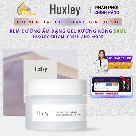 Huxley Kem Dưỡng Ẩm Dạng Gel Chiết Xuất Xương Rồng 50ml HUXLEY Cream ...