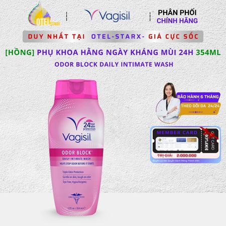 Vagisil [Hồng] Dung Dịch Vệ Sinh Phụ Khoa Hằng Ngày Kháng Mùi 24h 354ml ...